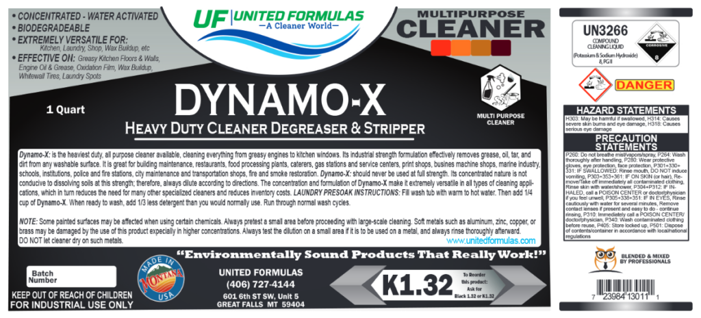 Dynamo-X - United Formulas
